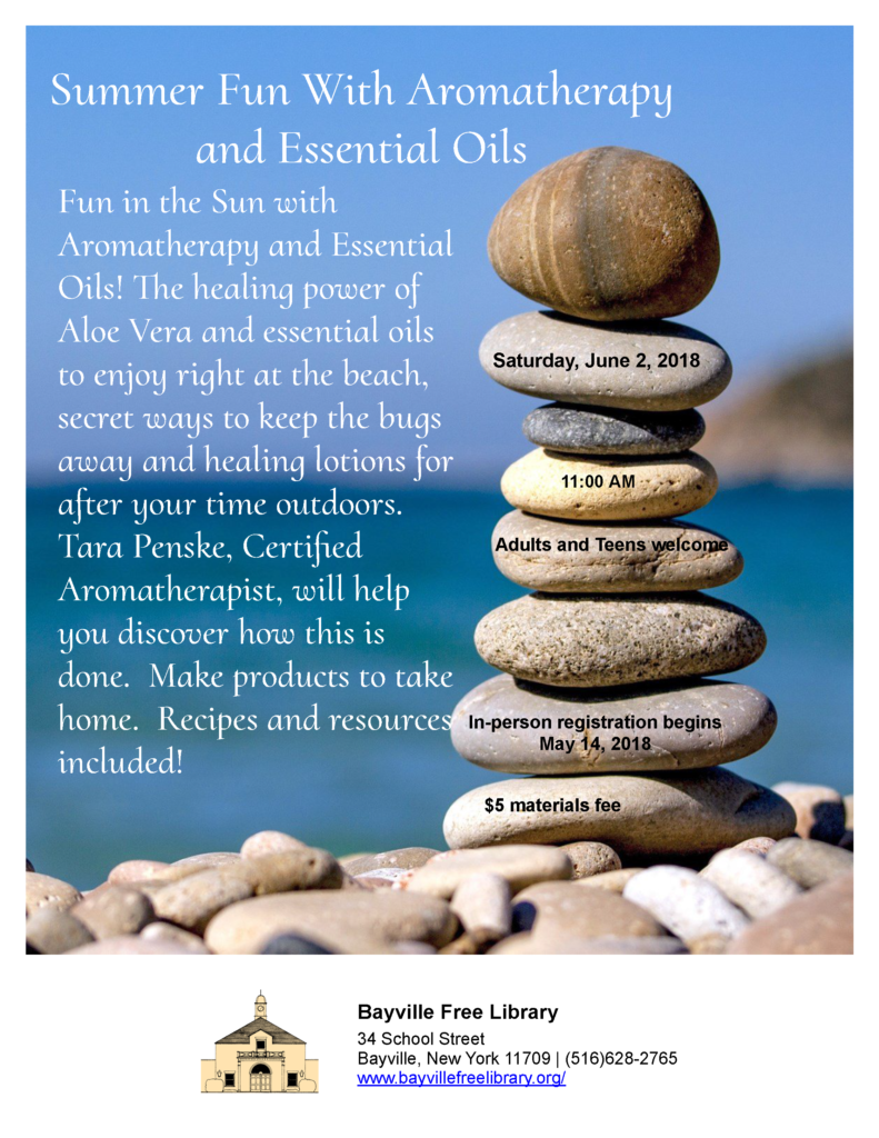 BFL Event | Aromatherapy - Village of Bayville, NY